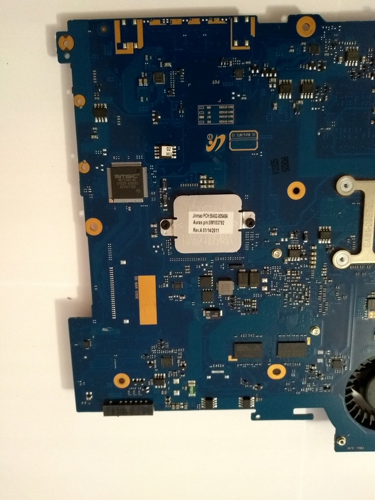 Płyta główna Samsung RC510 RC520 z chłodzeniem I5 - 7979149024 - oficjalne archiwum Allegro