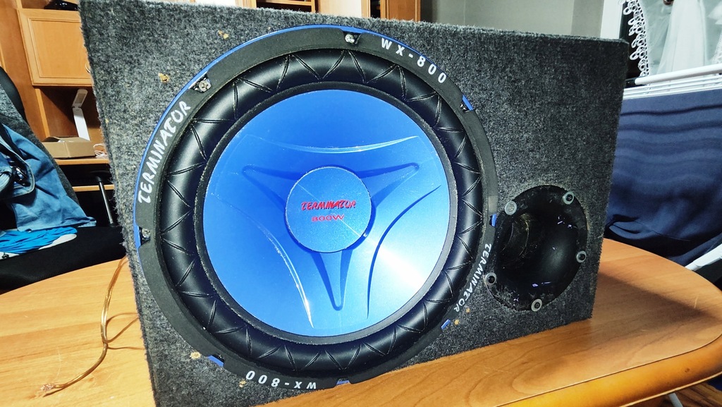 Skrzynia tuba bassowa subwoofer MTX KICKER TERMINATOR WX-800 ...