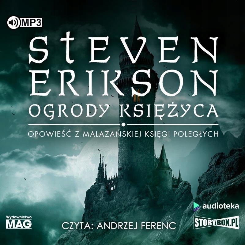 OGRODY KSIĘŻYCA AUDIOBOOK, STEVEN ERIKSON - 14552083548 - oficjalne ...