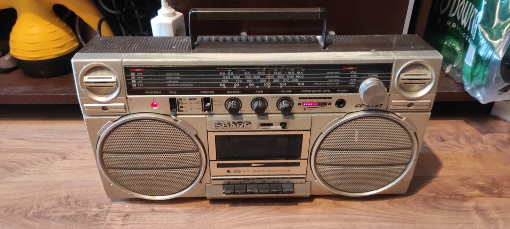 Radiomagnetofon Sharp GF 5757 - 13498760336 - oficjalne archiwum Allegro
