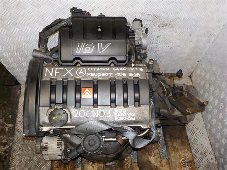 CITROEN SAXO PEUGEOT 106 SILNIK 1.6 VTS SWAP NFX - 8202973664 ...