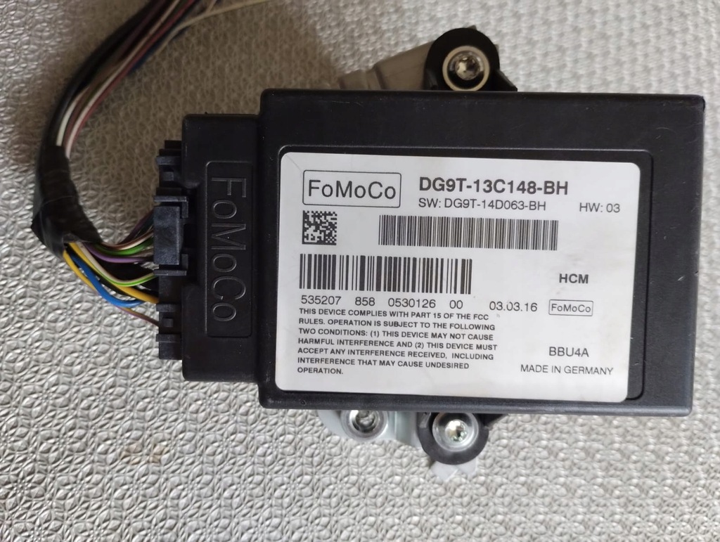 MODUŁ HCM FORD MONDEO MK5 - 15651223554 - oficjalne archiwum Allegro