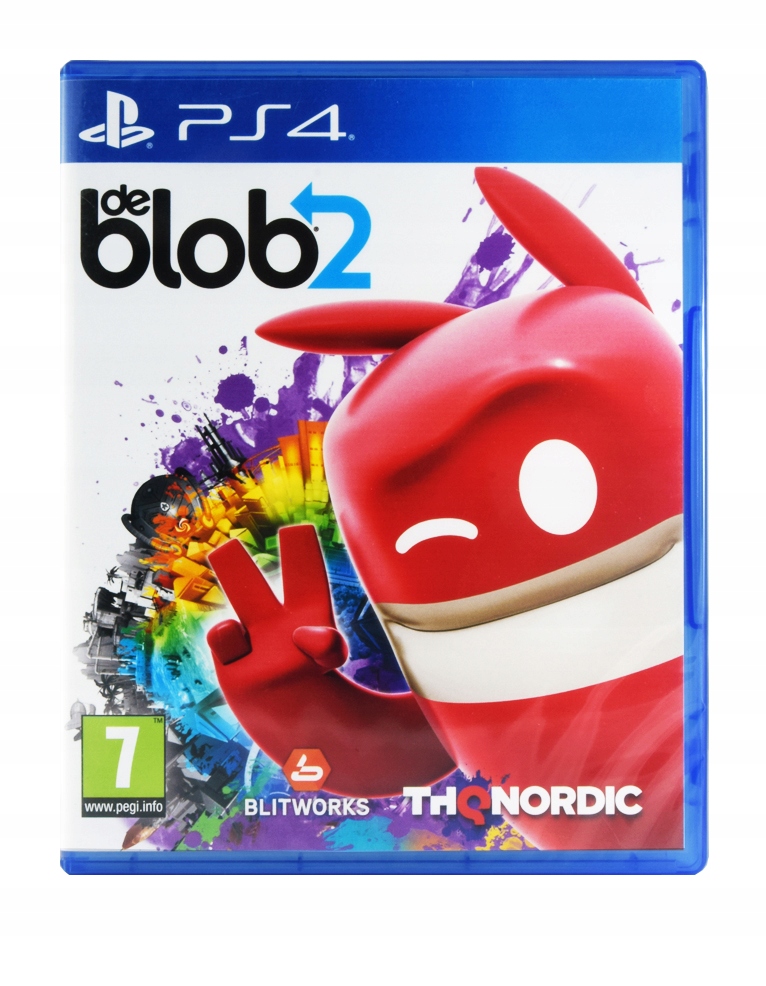 DE BLOB 2 / GRA LOGINCZA NA PS4 / NOWA W FOLII - 7684760805 - oficjalne archiwum Allegro