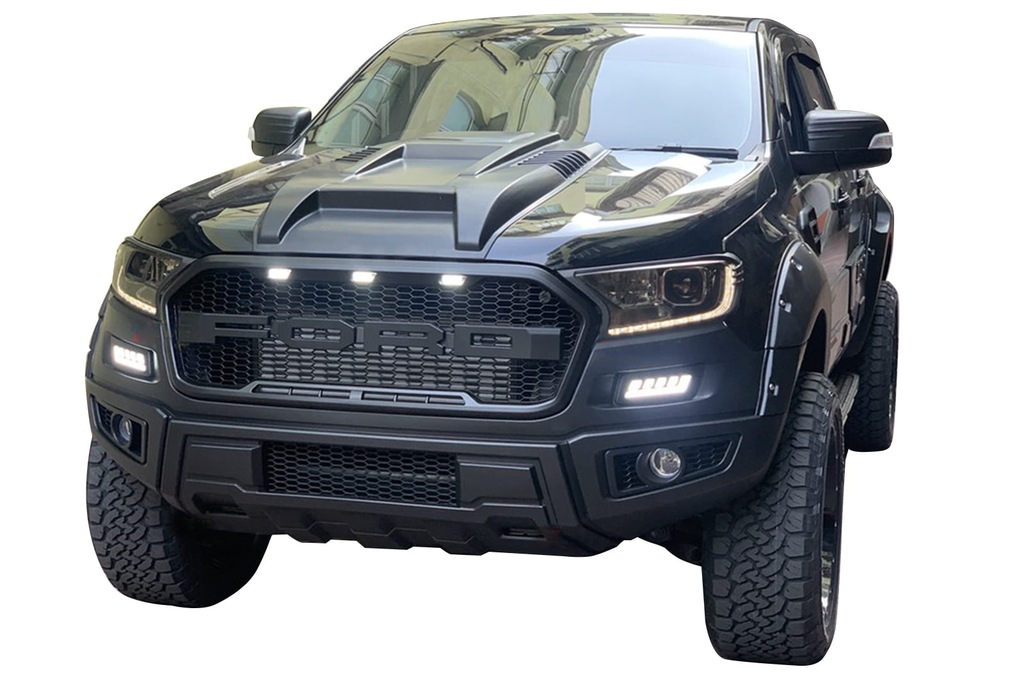 FORD RANGER T7 2016-18 BODY KIT PAKIET STYLIZACYJNY TUNING NA RAPTOR T7 ...