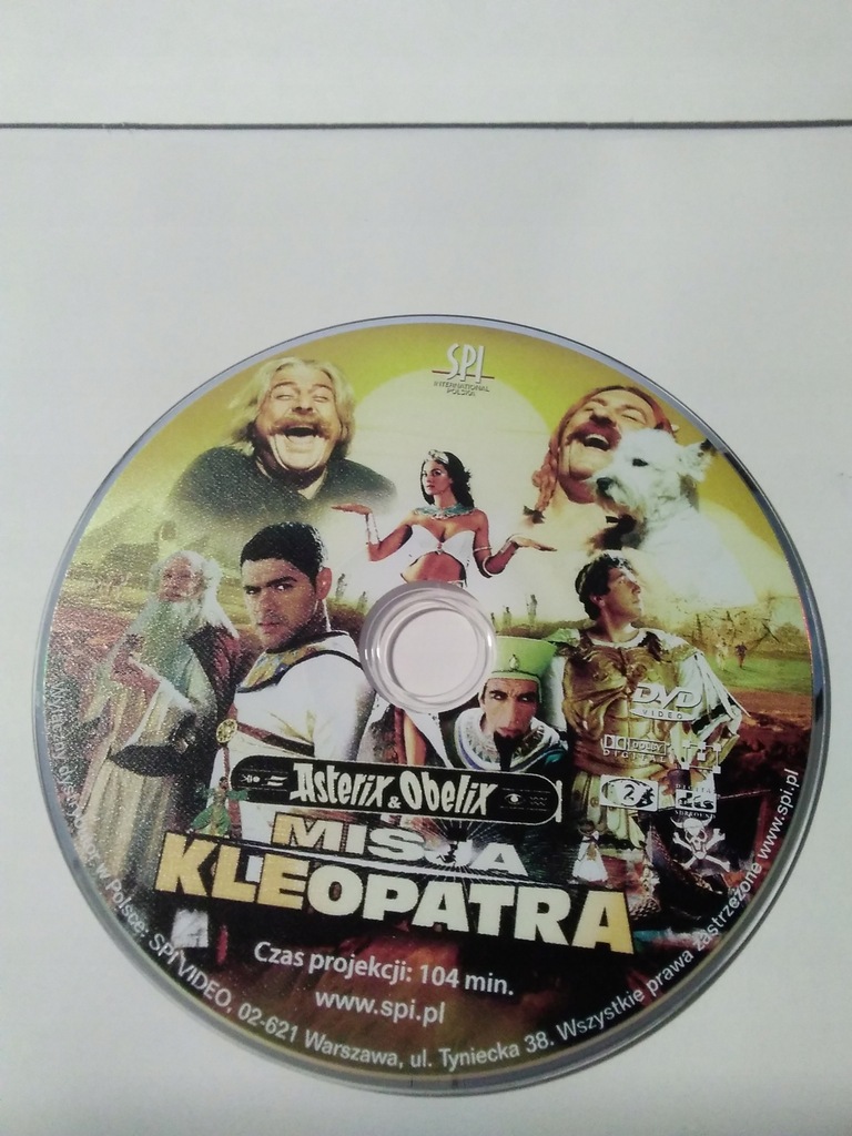 FILM ASTERIX I OBELIX MISJA KLEOPATRA DVD - 12301746959 - oficjalne archiwum Allegro