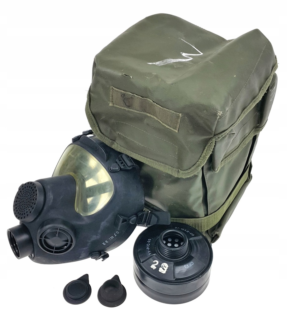 Maska wojskowa przeciwgazowa MP5 P3 filtr torba r3 - 11614506236 - oficjalne archiwum Allegro