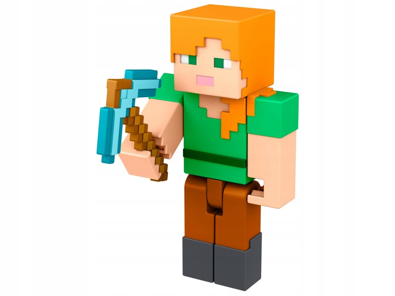 Figurka MATTEL Minecraft Alex HFC34 - 11972878898 - oficjalne archiwum ...