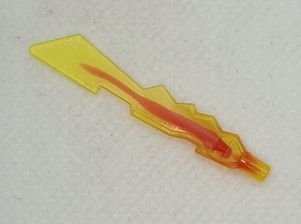 Lego 11439pb03 ostrze miecz Trans Yellow Ninjago - 12955809250 ...