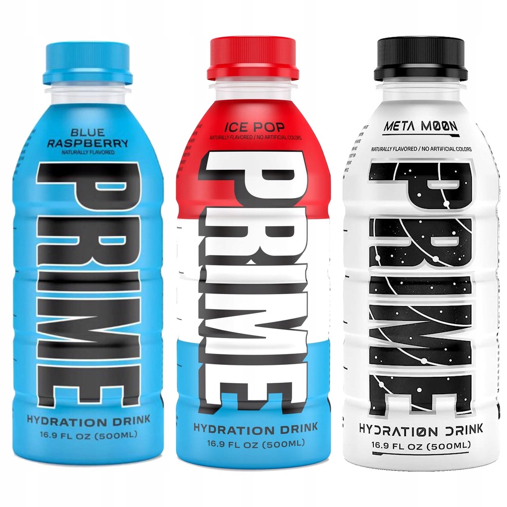 Napój Prime Hydration USA Mix 3 smaków 500 ml - 14357908476 - oficjalne ...