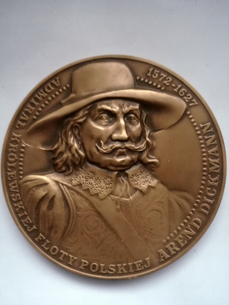 MEDAL -AREND DICKMANN -BITWA POD OLIWĄ - TWO -U34 - 11557089200 ...