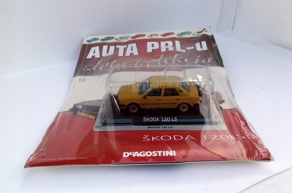 Kultowe auta PRL -u Skoda 120LS. DeAGOSTINI - 12758739701 - oficjalne ...