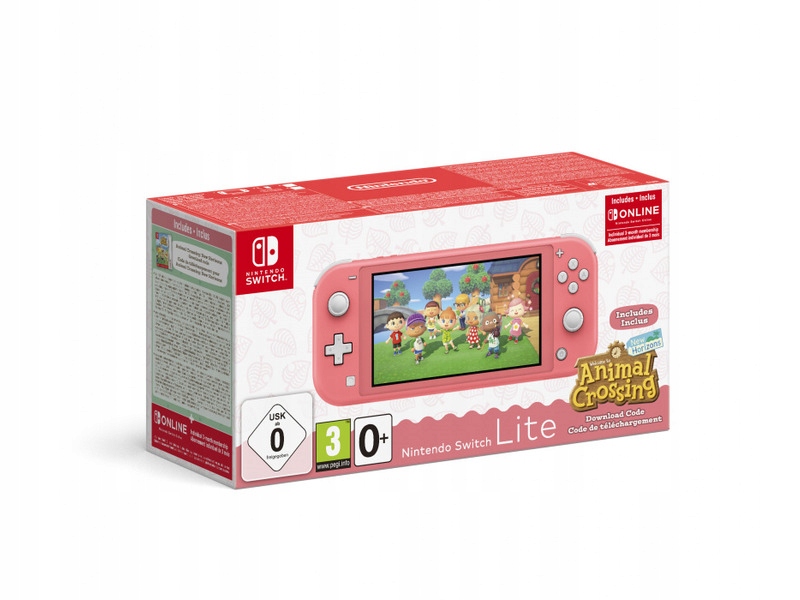 OUTLET Konsola NINTENDO Switch Lite Koralowa - 12535295107 - oficjalne ...