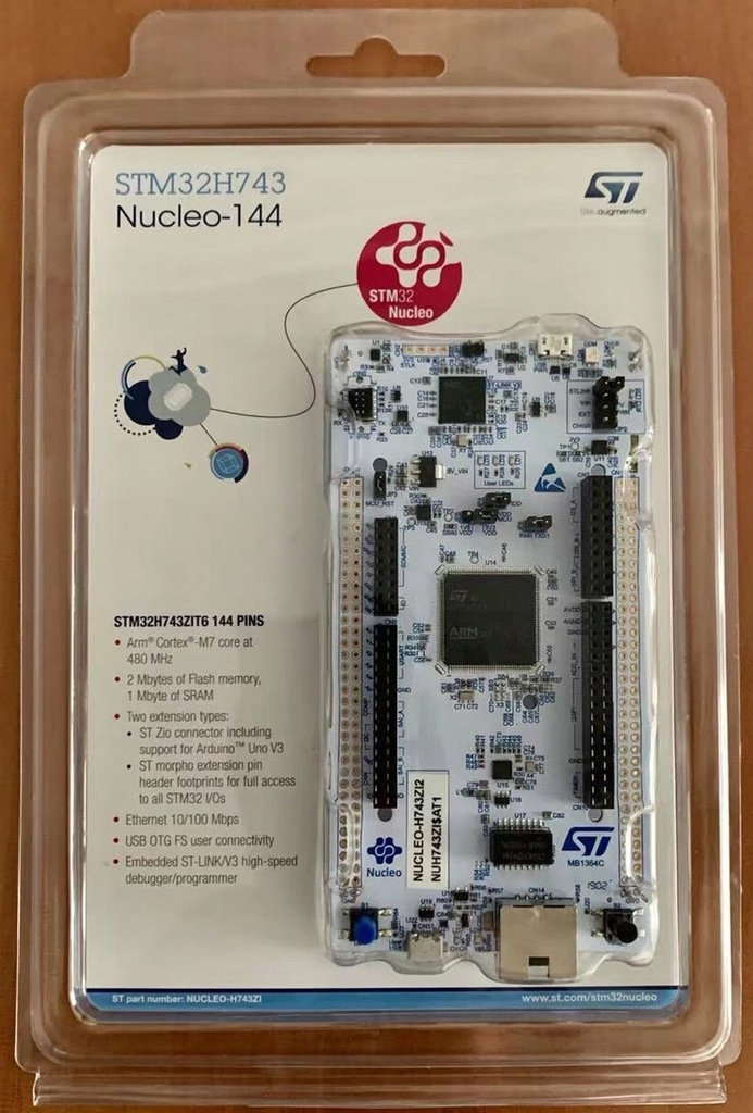 NUCLEO-H743ZI STM32 Nucleo-144 with STM32H743ZI - 12893658645 ... NUCLEO-H743ZI STM32 Nucleo-144 with STM32H743ZI - 12893658645 ...