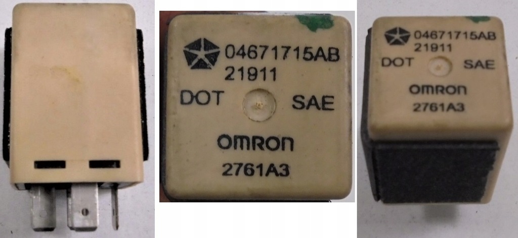 CHRYSLER PT CRUISER 03 R PRZEKAŹNIK ŚWIATEŁ - 12989299248 - oficjalne ...