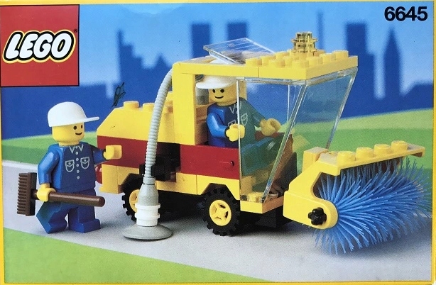 LEGO Classic Town 6645 Street Sweeper zamiatarka - 11307511761 ...