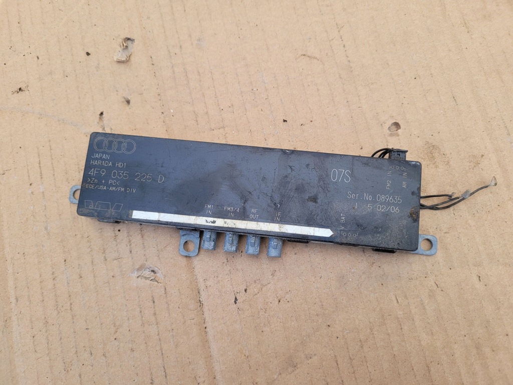 WZMACNIACZ ANTENOWY ANTENY AUDI A6 C6 A4 B6 B7 A3 8P 4F9035225D - 15501306045 - oficjalne ...