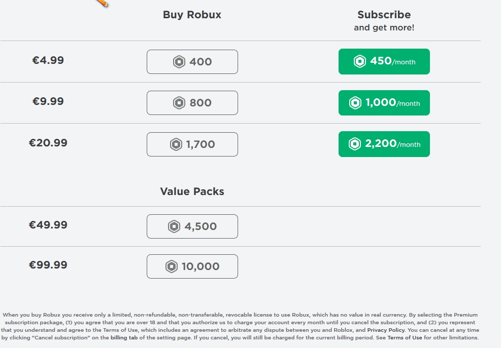 KARTA KOD PODARUNKOWY ROBUX ROBLOX 20€ EUR EURO - 9608141787 ...