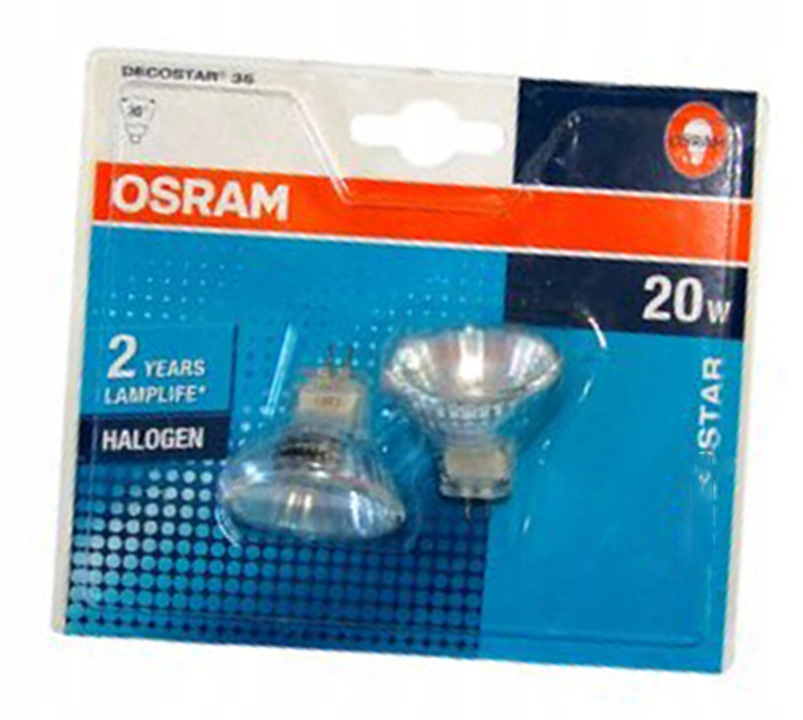 ŻARÓWKA HALOGEN OSRAM 44890 20W 12V GU4 2-PAK - 12847821928 - oficjalne ...