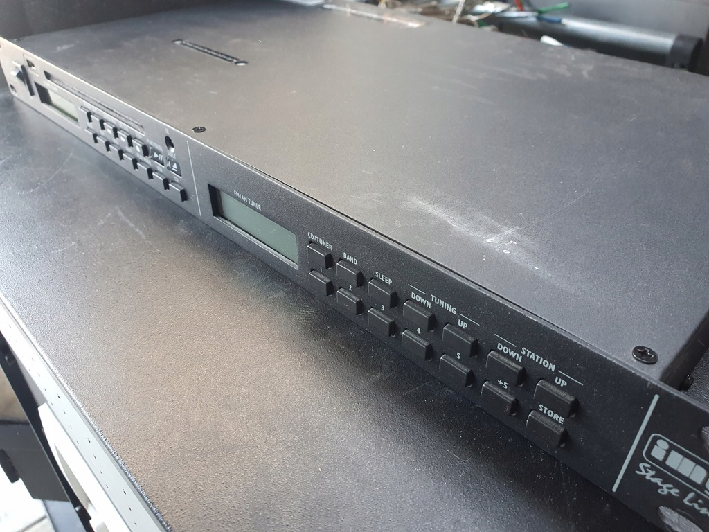 IMG Stage Line CD110T odtwarzacz CD MP3 Tuner USB - 10456239441 ...