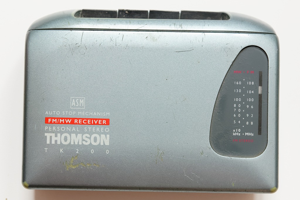 Thomson TK 200, walkman z radiem, raczej sprawny - 11709552539 ...