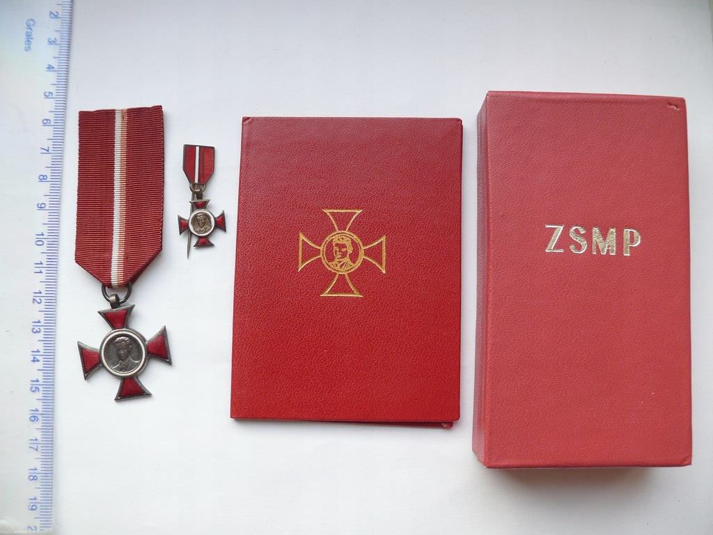 Srebrne odznaczenie Im. Janka Krasickiego ZSMP PRL - 11544680699 - oficjalne archiwum Allegro