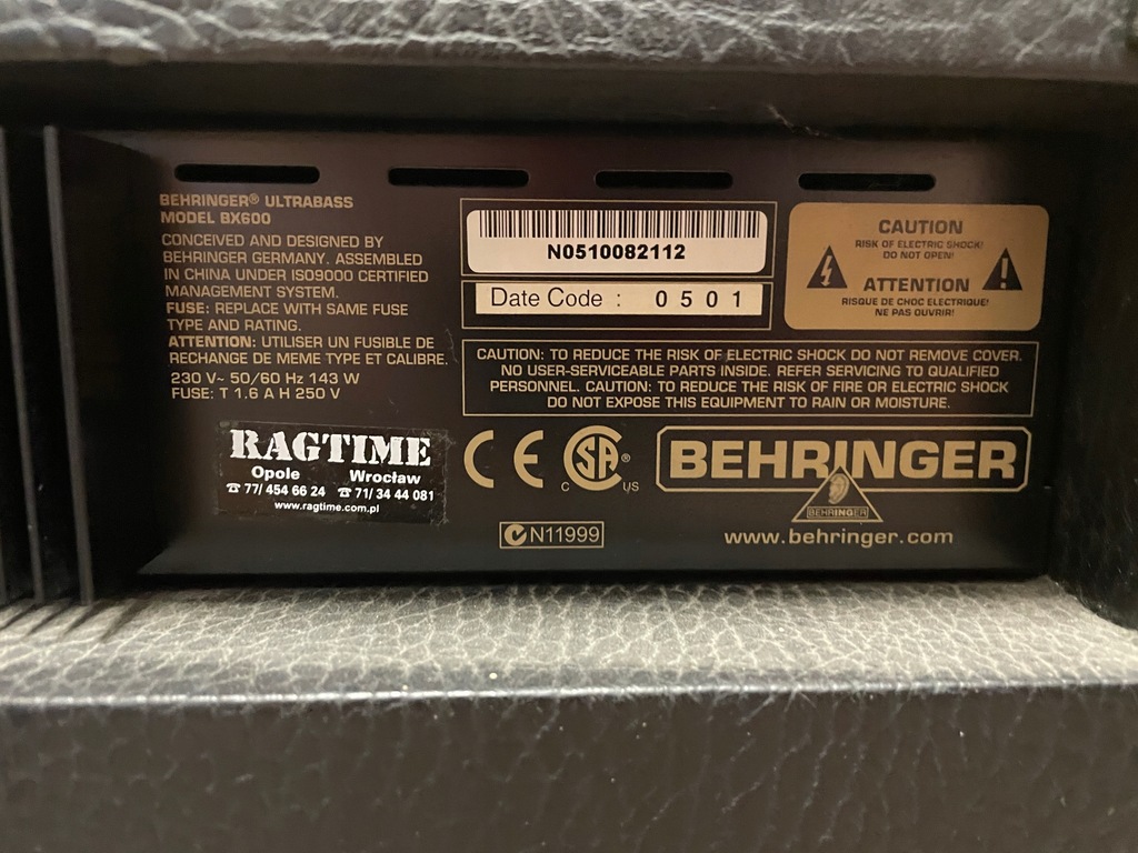 Купить Усилитель для бас-гитары BEHRINGER BX600.: отзывы, фото и ...