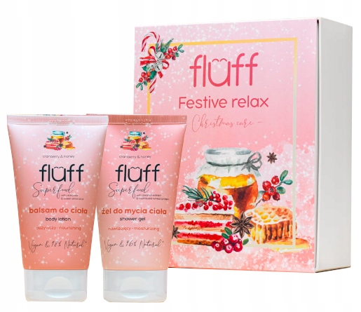 FLUFF FESTIVE RELAX zestaw kosmetyków na prezent - 12949846068 ...