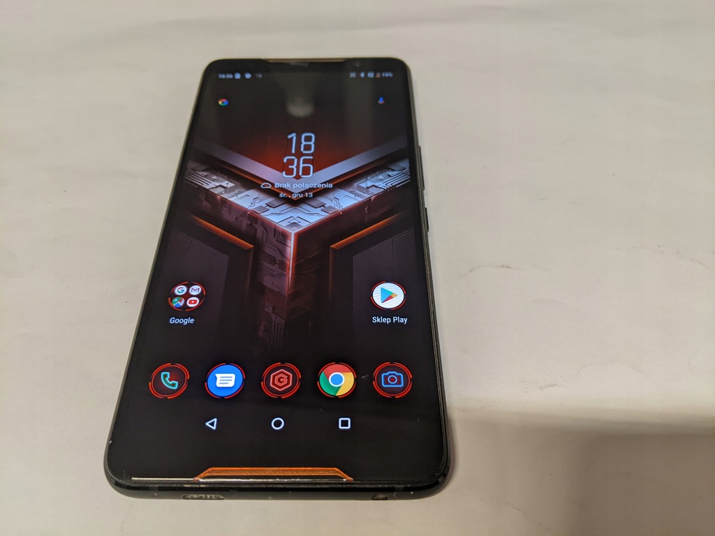 Smartfon Asus ROG Phone 1 128 GB czarny zs600kl - 14887274997 ...