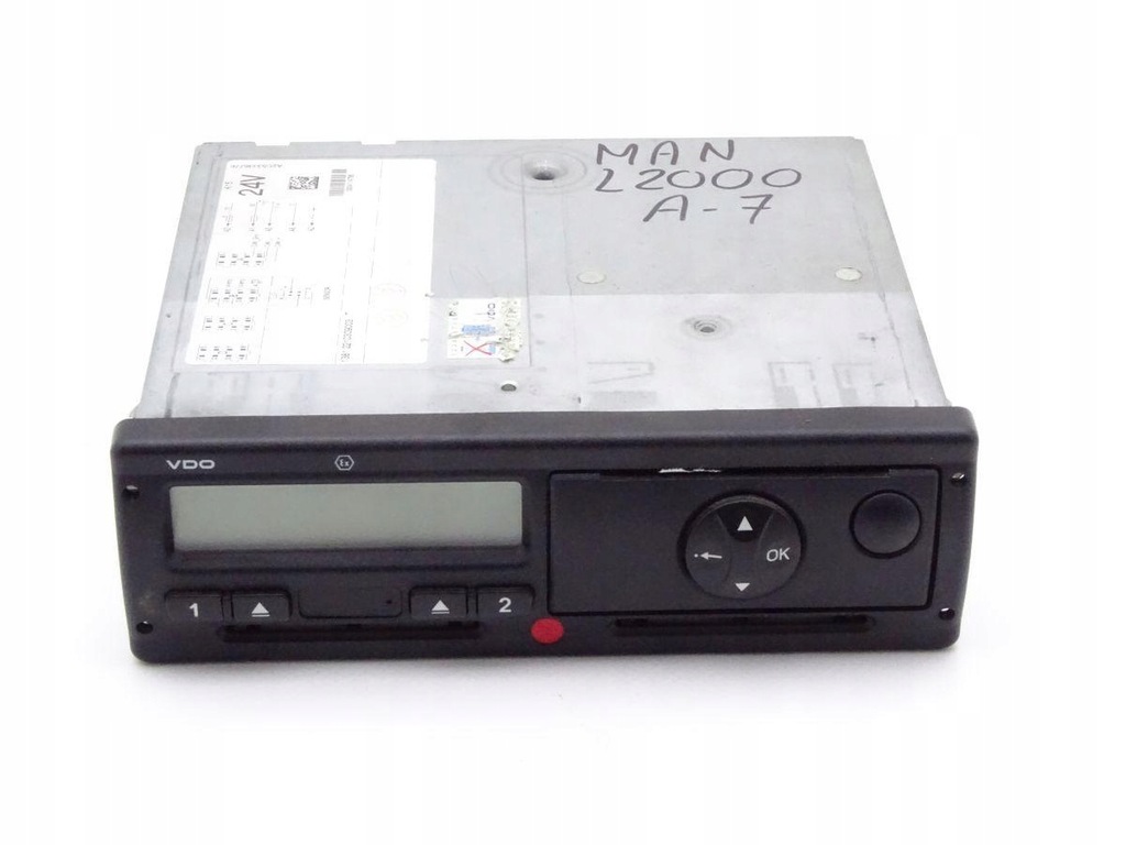 MAN VDO CONTINENTAL TACHOGRAF 24V R2.1 2015r - 12945597841 - oficjalne ...