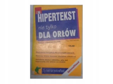 Hipertekst nie tylko dla orlow + dyskietka - - 12986090187 - oficjalne ...