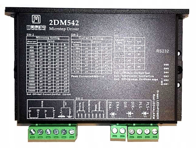 Sterownik 2DM542 silnika krokowego 4.2A - 8979282187 - oficjalne archiwum Allegro