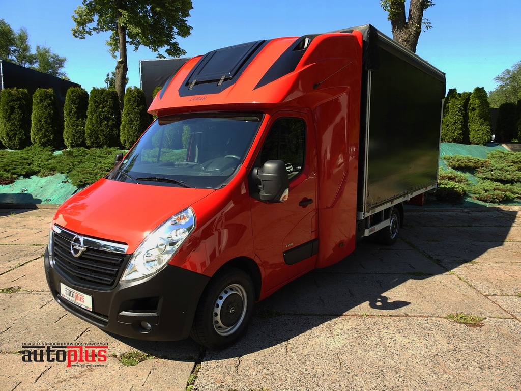 OPEL MOVANO PLANDEKA 8 PALET WEBASTO KLIMATYZACJA - 12327669730 - oficjalne archiwum Allegro