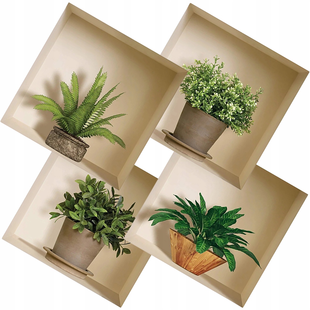 3d Green Plants Wall Sticker Decals - 14163975281 - oficjalne archiwum ...