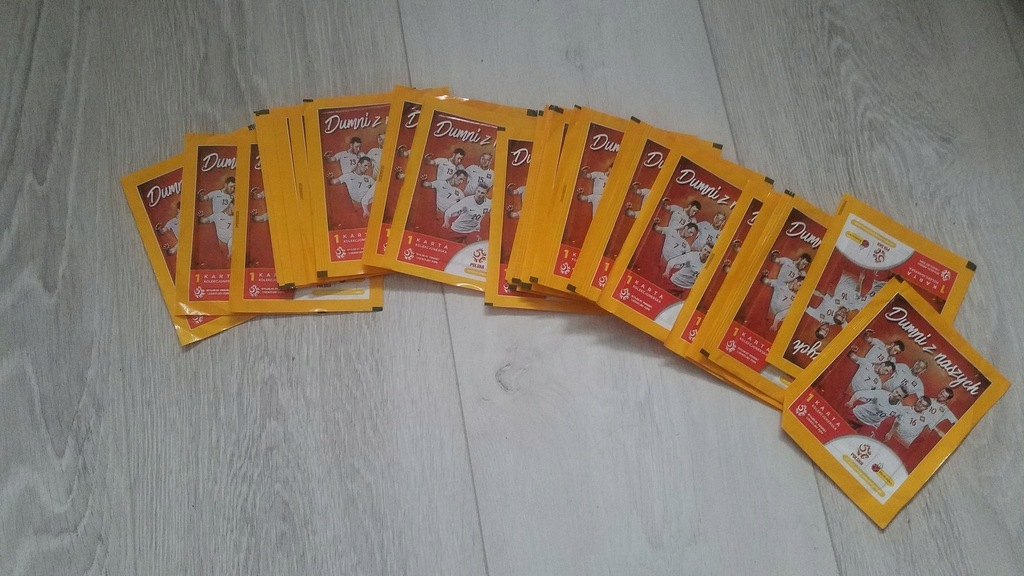 Karty Dumni z Naszych Biedronka saszetka - 12100859321 - oficjalne ...