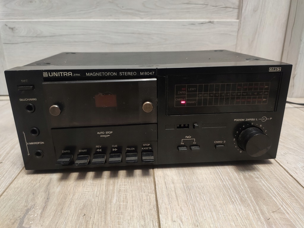 Magnetofon UNITRA M8047 - 13282354141 - oficjalne archiwum Allegro