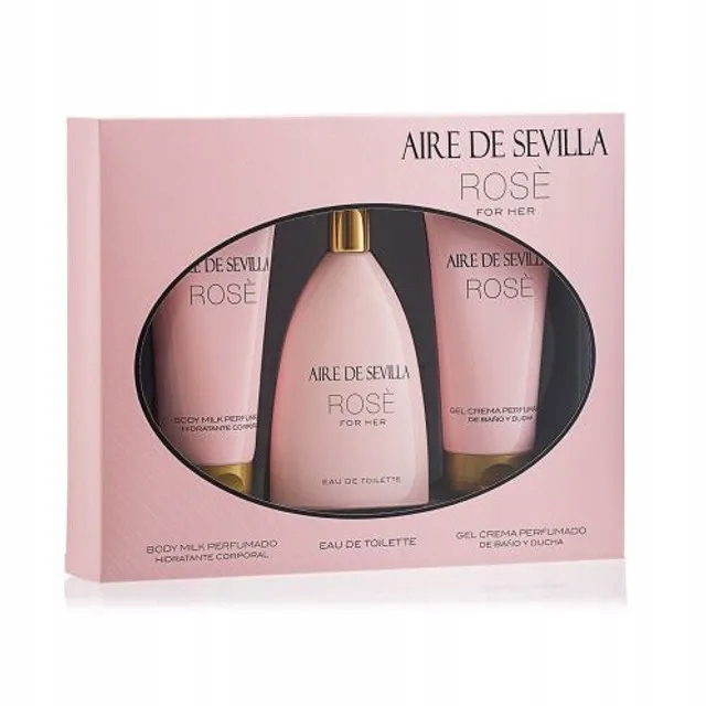 AIRE DE SEVILLA ROSE Prezentowy zestaw kosmetyków damskich, 1 szt ...