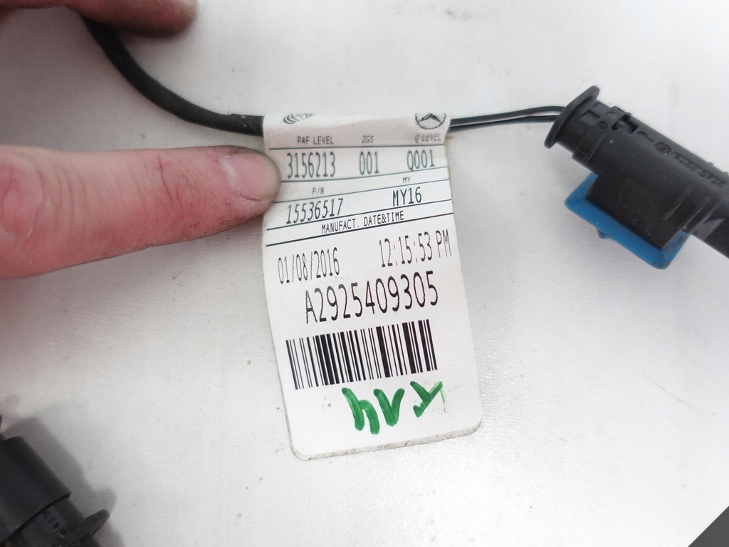 MERCEDES C GLC GLE CLS WIĄZKA CZUJNIK TEMPERATURY - 12417238858 ...