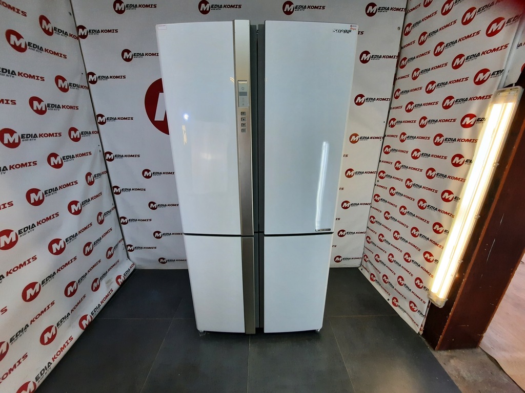 LODÓWKA SHARP SJ-EX820F2-WH Klasa A+/183cm wys - 14087805475 - oficjalne archiwum Allegro