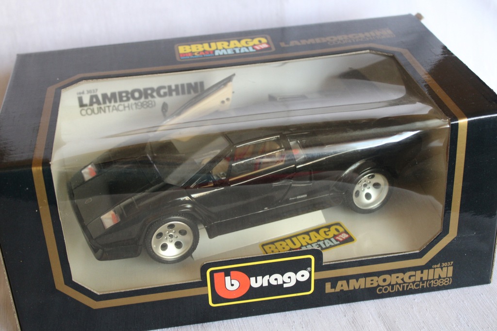 Model - Bburago - LAMBORGHINI COUNTACH - 1988 - 1/18 - 15688449266 ...