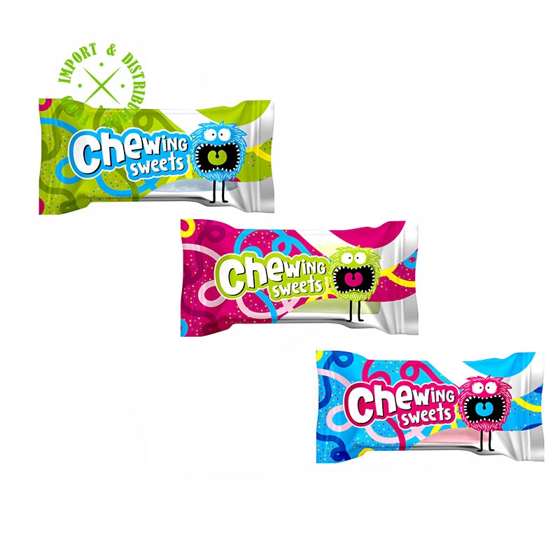 Cukierki pianka Żytomierzskie łasości "Chewing sweets" owocowe 1 kg ...