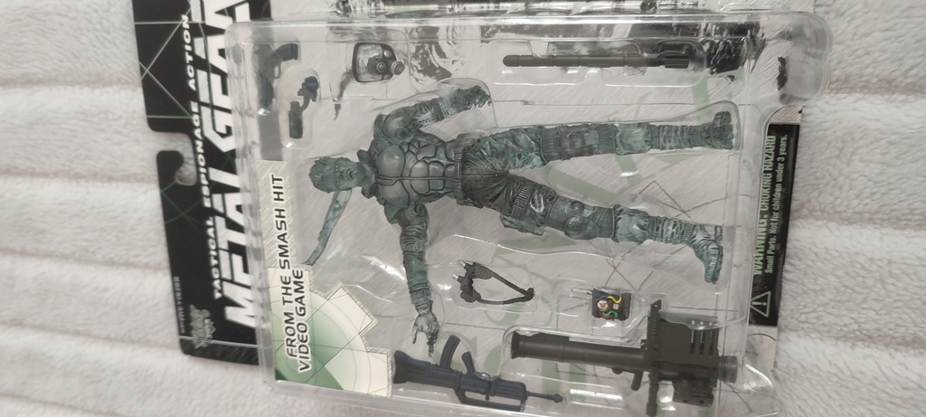 Solid Snake MGS McFarlane Toys Metal Gear Solid - 13630563952 ...
