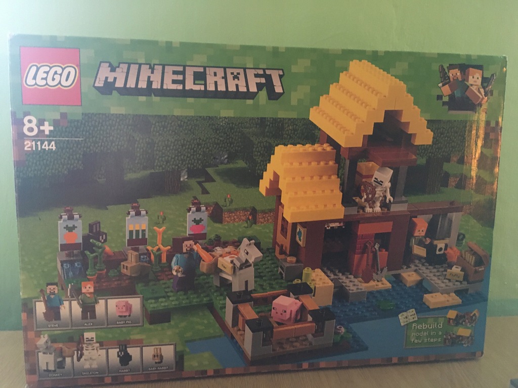 LEGO Minecraft Wiejska chatka 21144 - 12220772159 - oficjalne archiwum ...
