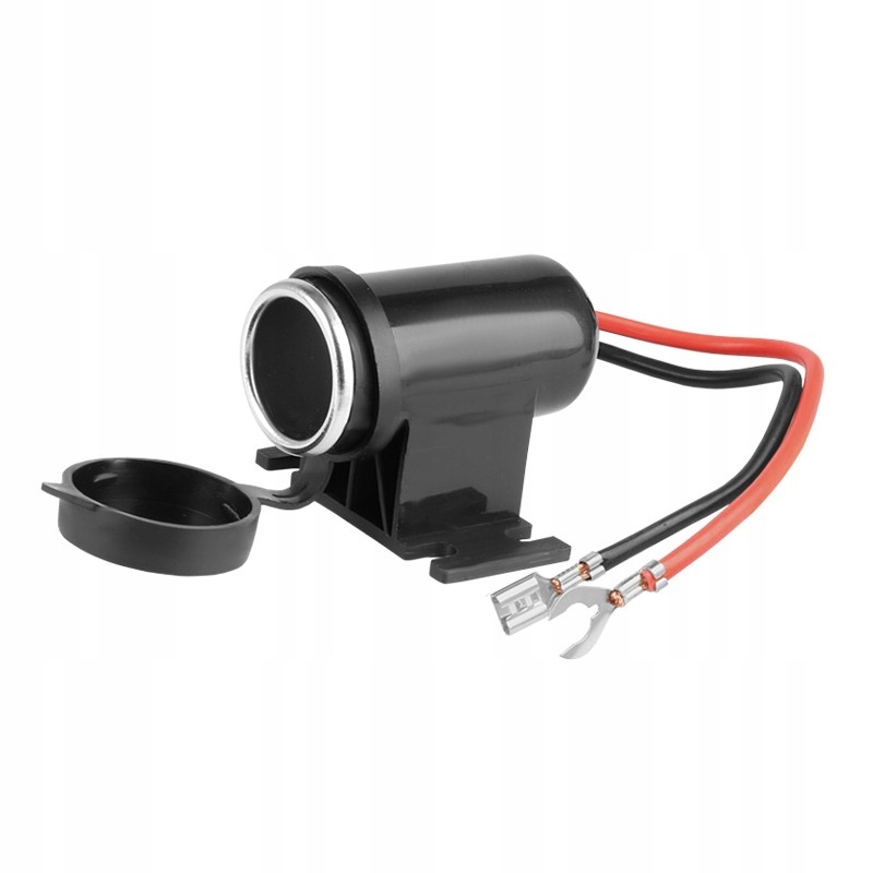 GNIAZDO ZAPALNICZKI WODOODPORNE 12V 15A ZEWNĘTRZNE - 9553126229 - oficjalne archiwum Allegro