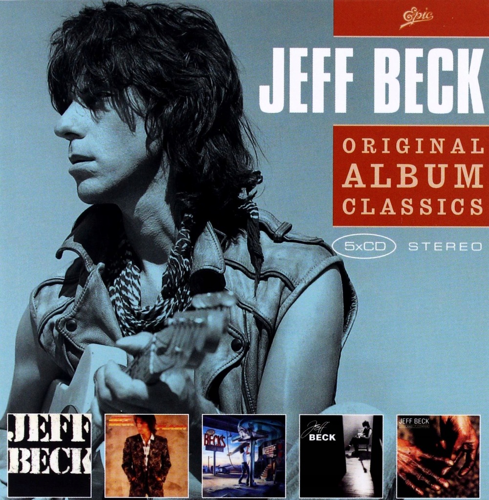 JEFF BECK: ORIGINAL ALBUM CLASSICS (BOX) (5CD) - 10689855209 - oficjalne archiwum Allegro