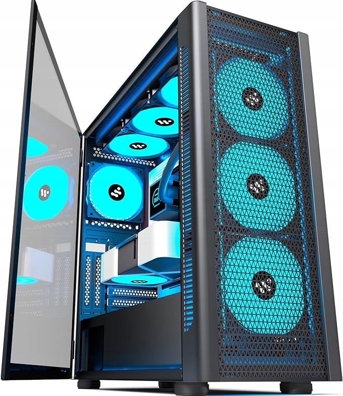 KEDIERS C730 Obudowa PC E-ATX Tower 6 wentylatorów PWM ARGB czarna ... KEDIERS C730 Obudowa PC E-ATX Tower 6 wentylatorów PWM ARGB czarna ...