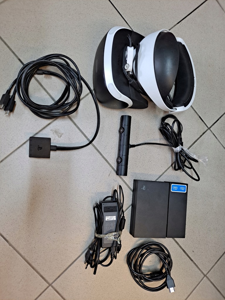 Sony PlayStation gogle VR + kamera CUH-ZEY2 ZESTAW - 12598557795 - oficjalne archiwum Allegro
