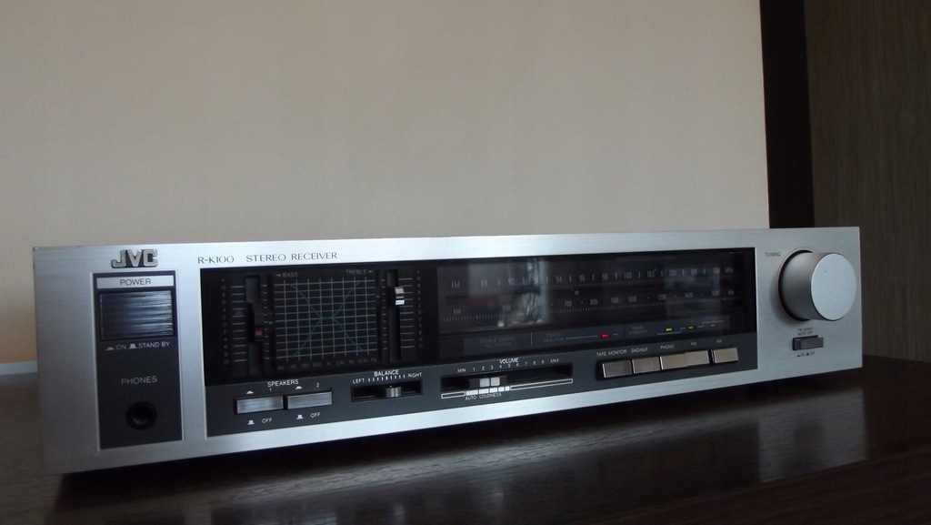 Amplituner JVC R-K100 MADE IN JAPAN - 12823717847 - oficjalne archiwum Allegro