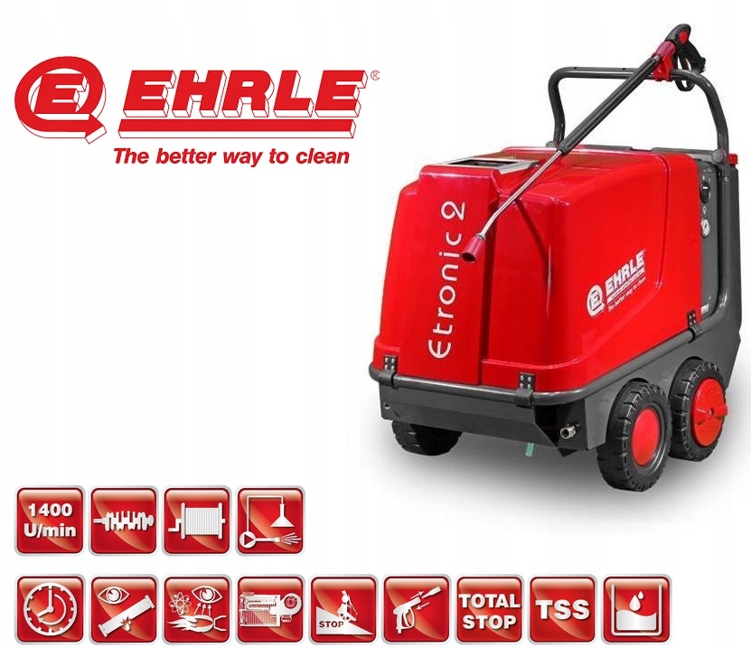 MYJKA CIŚNIENIOWA EHRLE HD 1240 PREMIUM,CIEPŁOWODNA 160 BAR ...