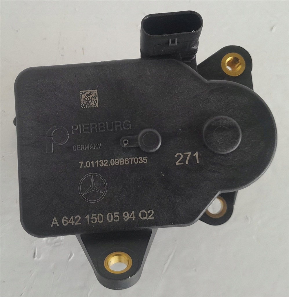 NASTAWNIK KLAP KOLEKTORA MERCEDES W211 3.0 CDI 642 A6421500594 NOWY ...