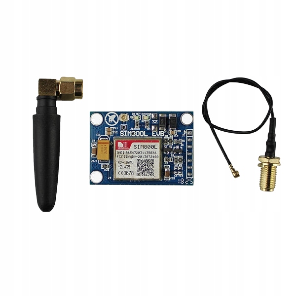 MODUŁ GSM GPRS SIM800L V2 ORIGINAL CHIP + ANTENA - 13133959772 ...